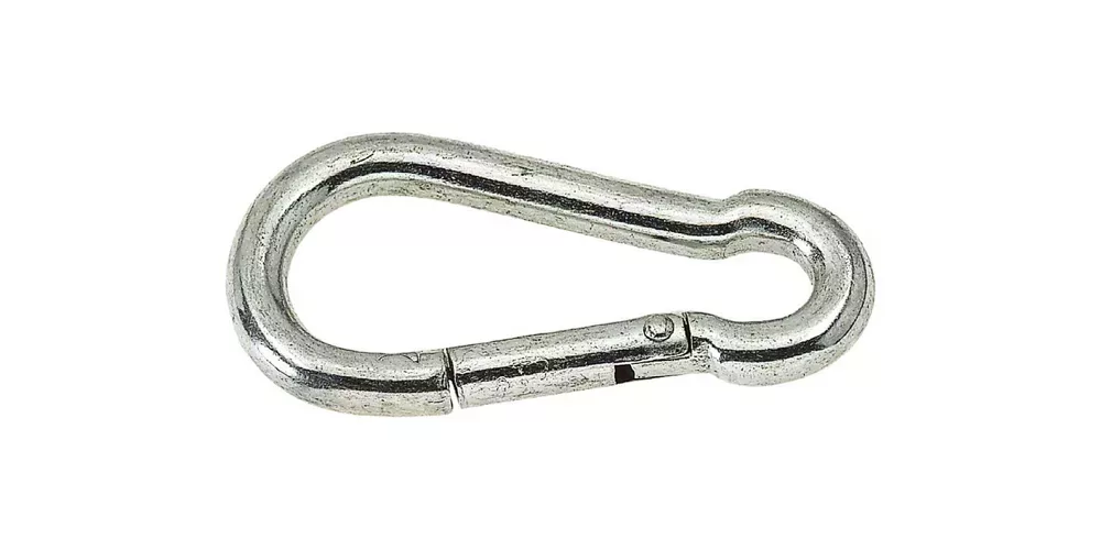 MILLERS KARABINKROK 50X5MM SYREFAST - Nøsen